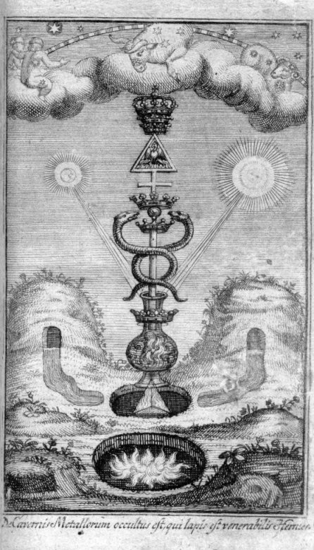 Hortulus Hermeticus & Two Starry Goats